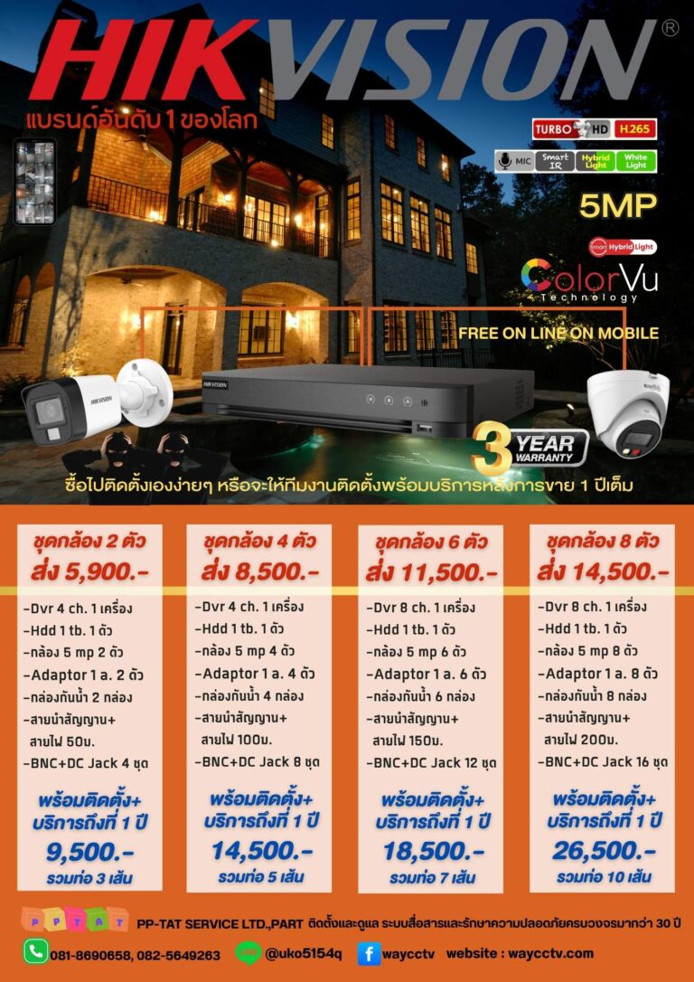 CCTV – Pp-tat Service/Waycctv